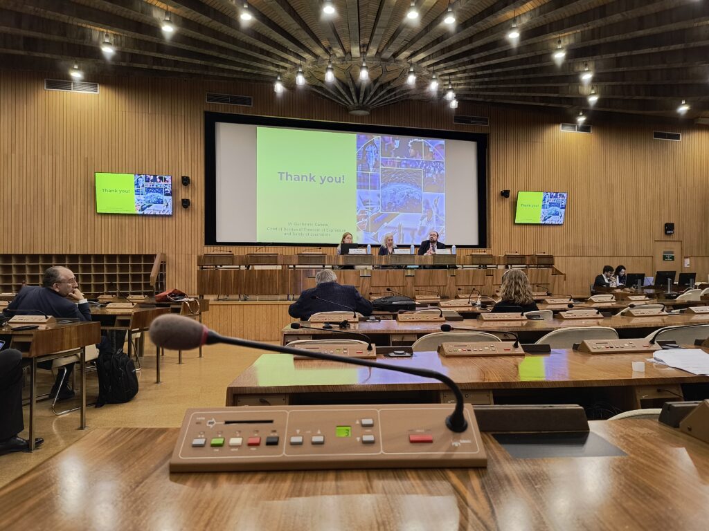 ONG-UNESCO : L'AMARC Europe siège lors d'une session